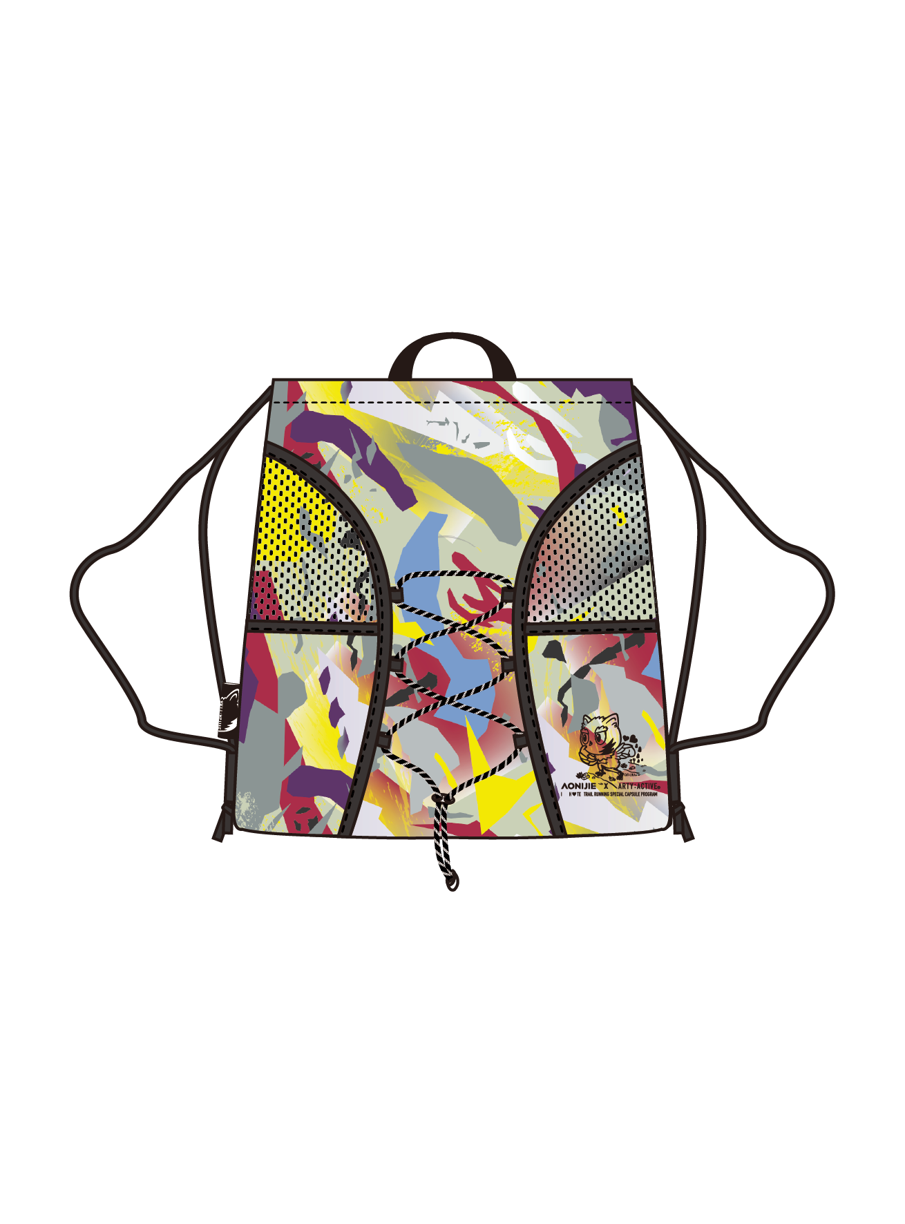 *PRE-ORDER COMPLETED* ARTY:ACTIVE X AONIJIE - OUTDOOR DRAWSTRING BAG